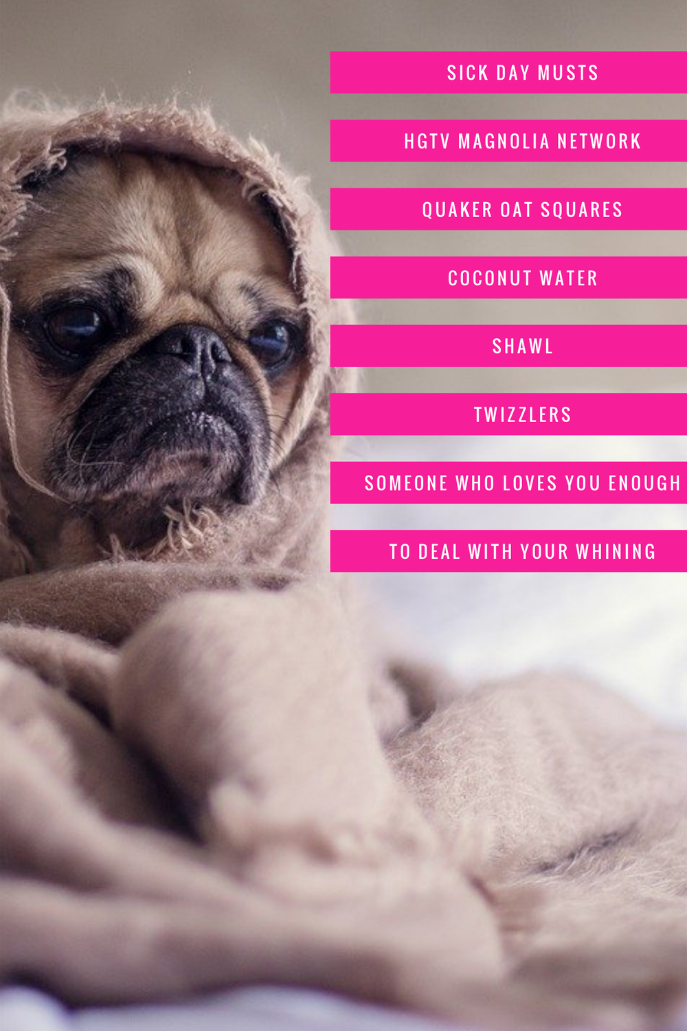 Must Have For Stay In Bed Sick Days| A Chronic Illness Blog — Invisible ...