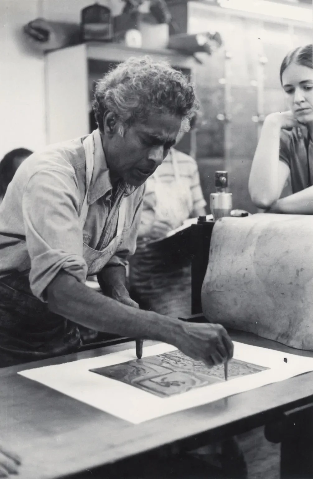 Krishna Reddy + Print Center — Robert Blackburn Printmaking Workshop