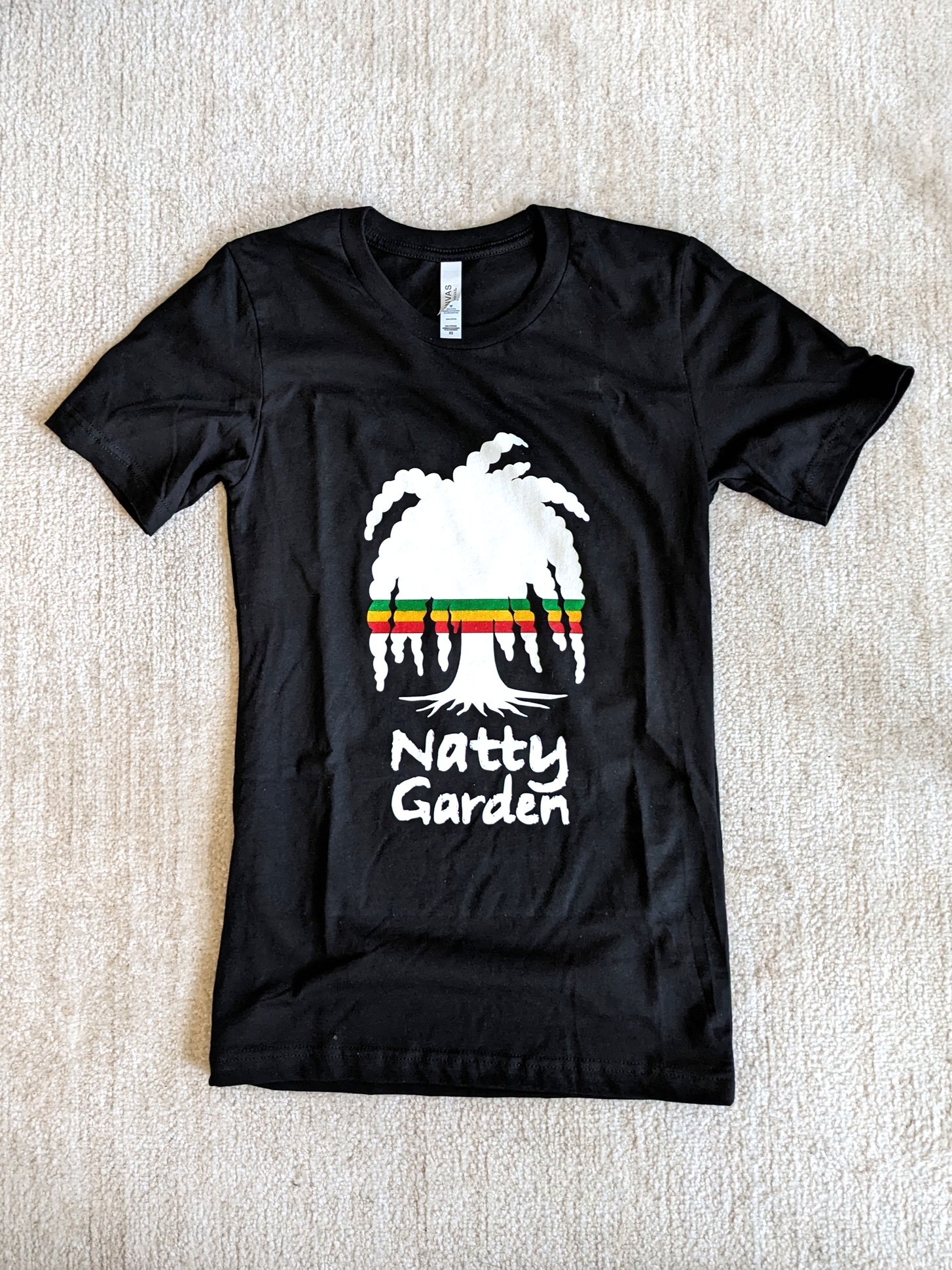 BLACK SWEATPANT WITH NATTY GARDEN LOGO | Natty Garden