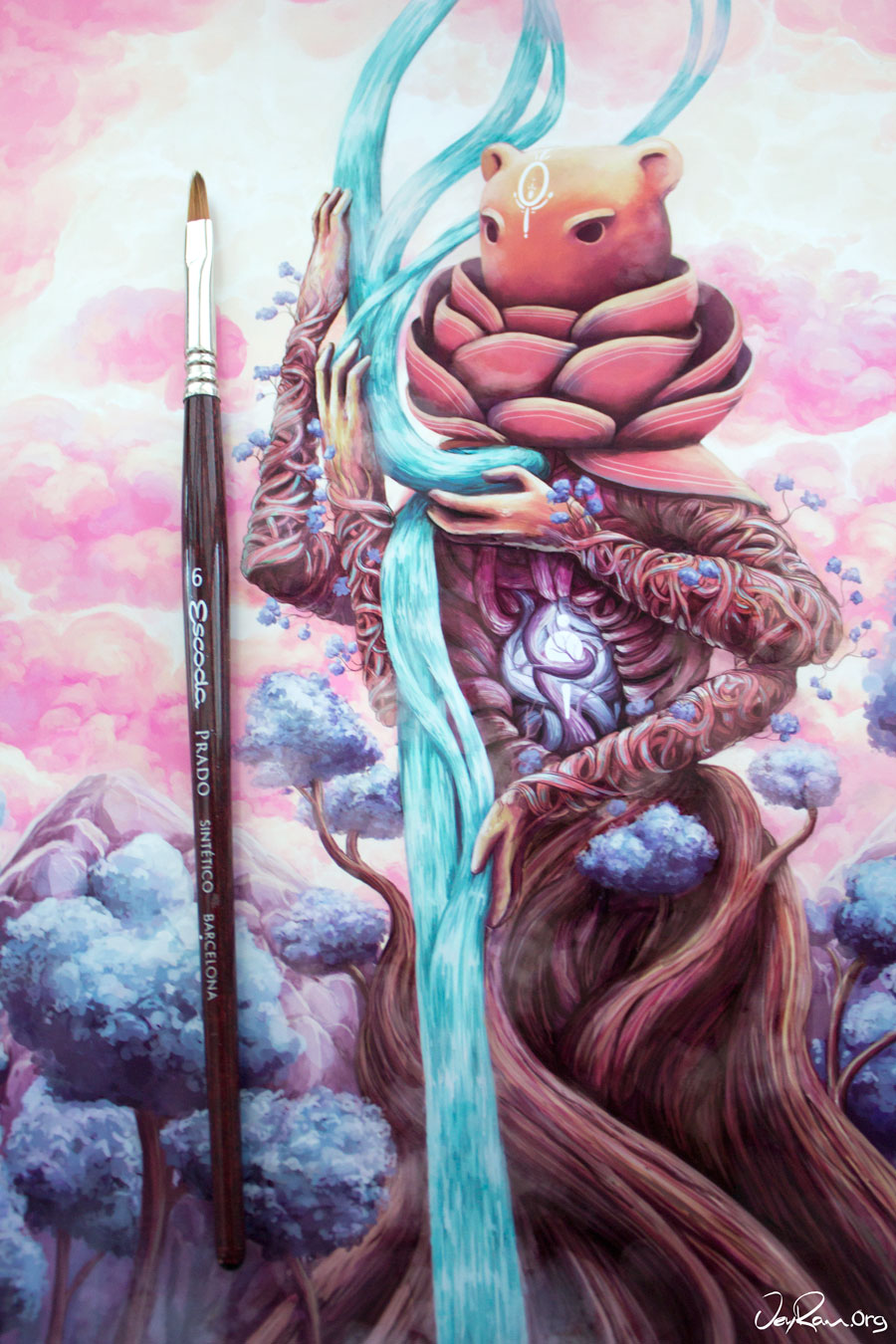 Saralya, Spirit of Rectitude - JeyRam Drawing Tutorials