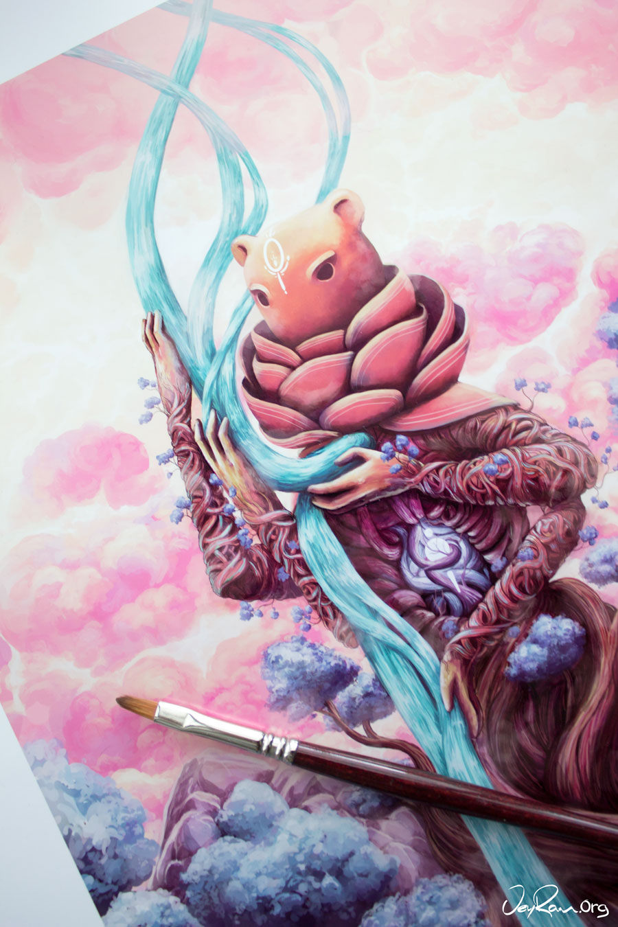 Saralya, Spirit of Rectitude - JeyRam Drawing Tutorials