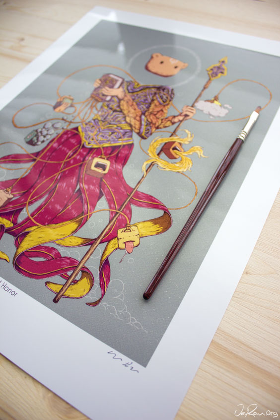 Akati, Spirit of Honor - JeyRam Drawing Tutorials