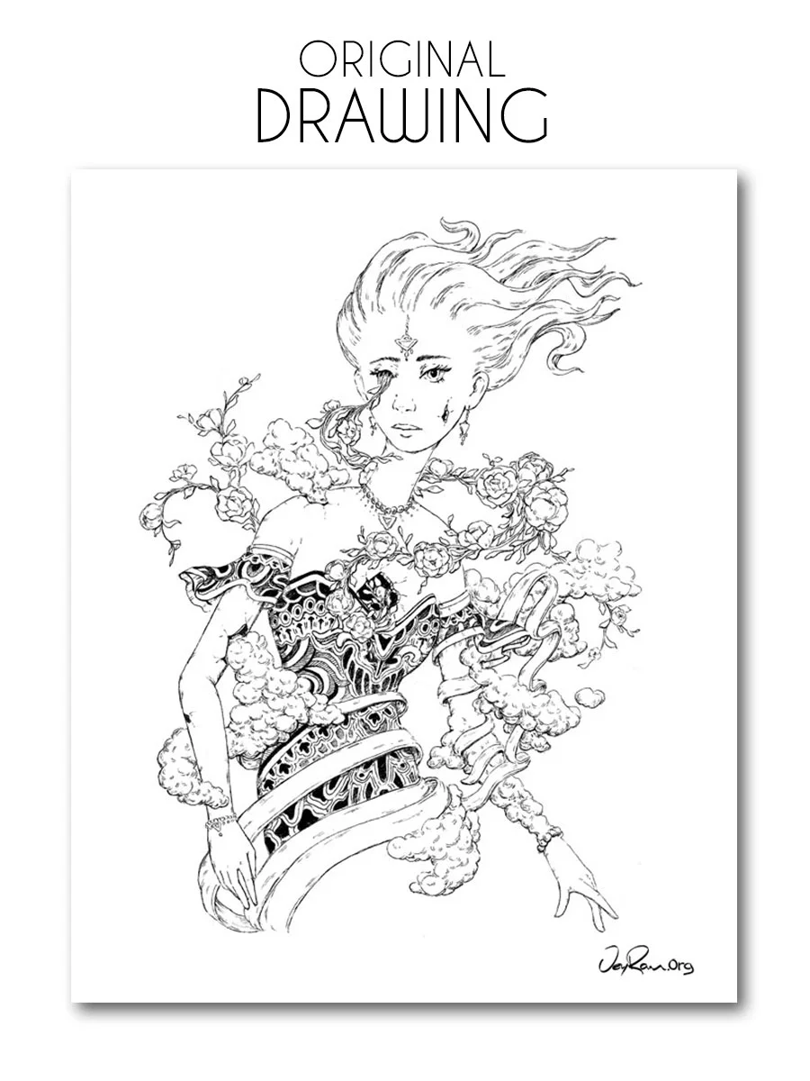 Bait - Inktober 2019 Drawing - JeyRam Drawing Tutorials