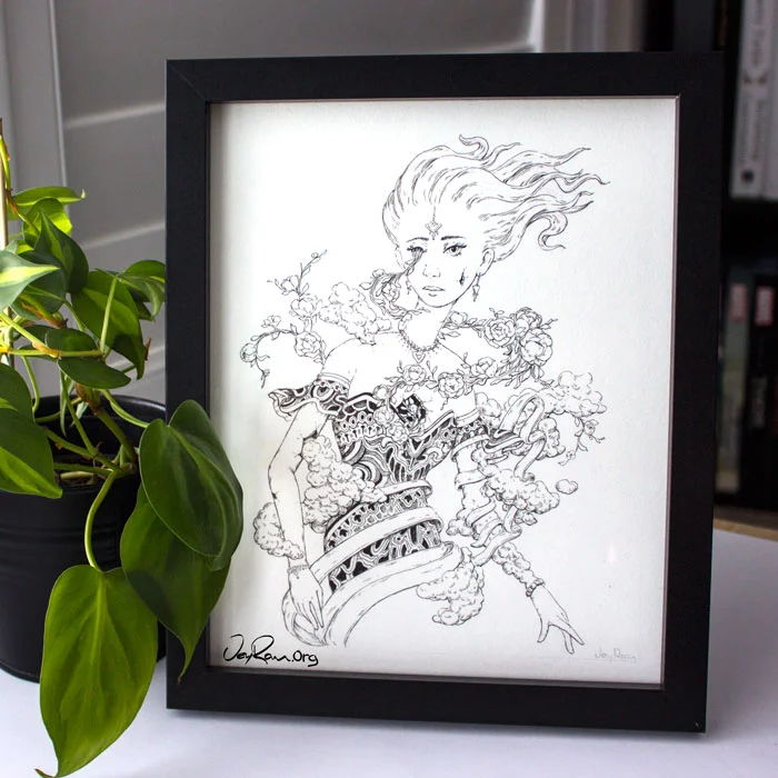 Bait - Inktober 2019 Drawing - JeyRam Drawing Tutorials