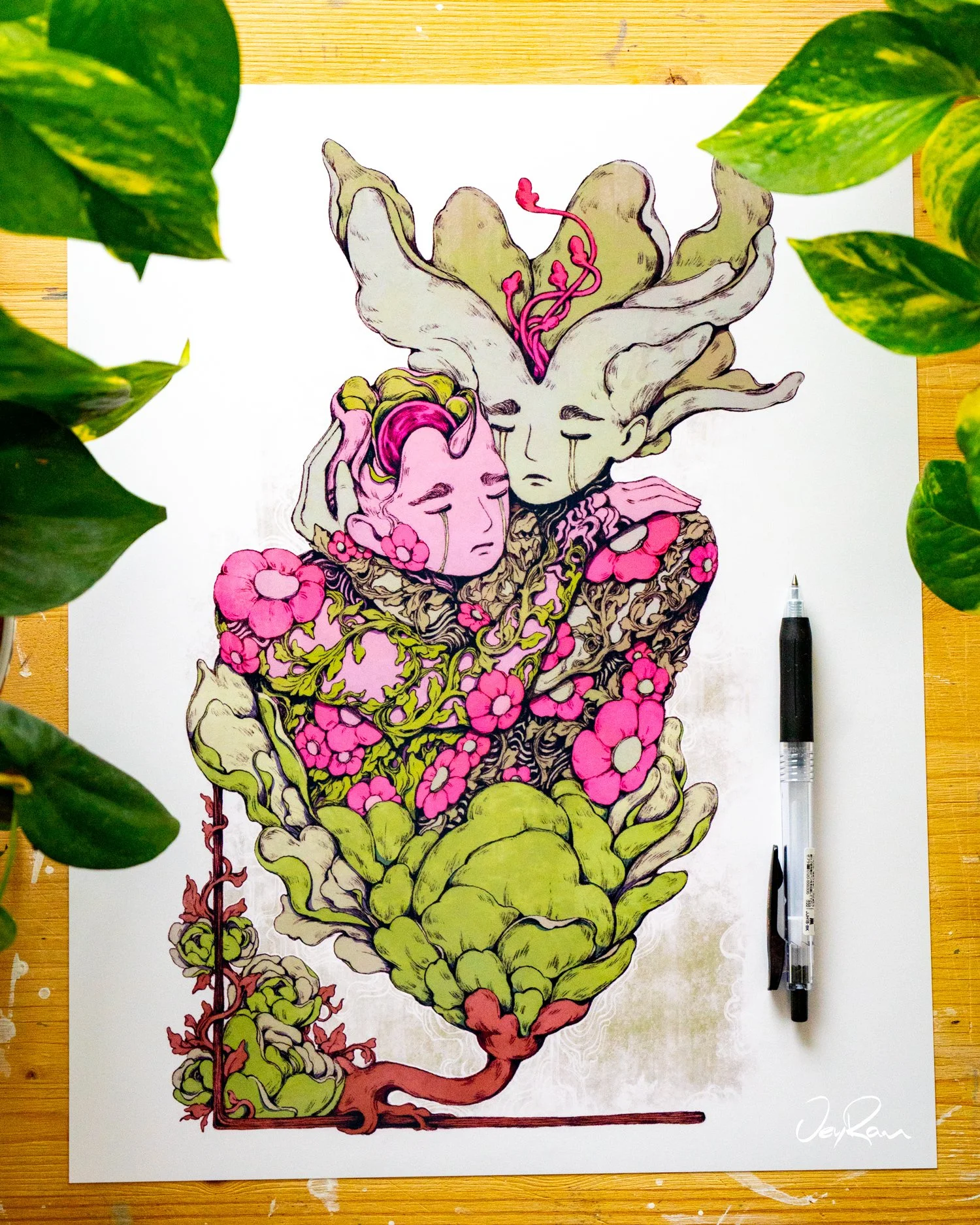 Together - JeyRam Drawing Tutorials