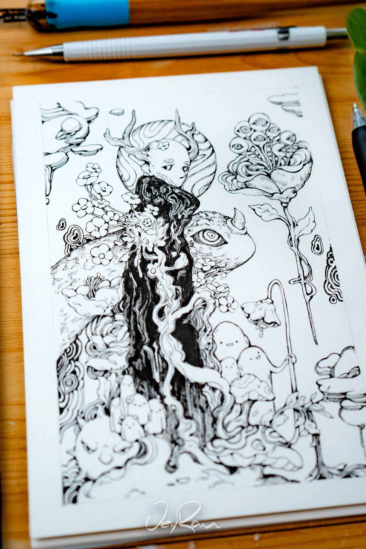 Invoke - JeyRam Drawing Tutorials