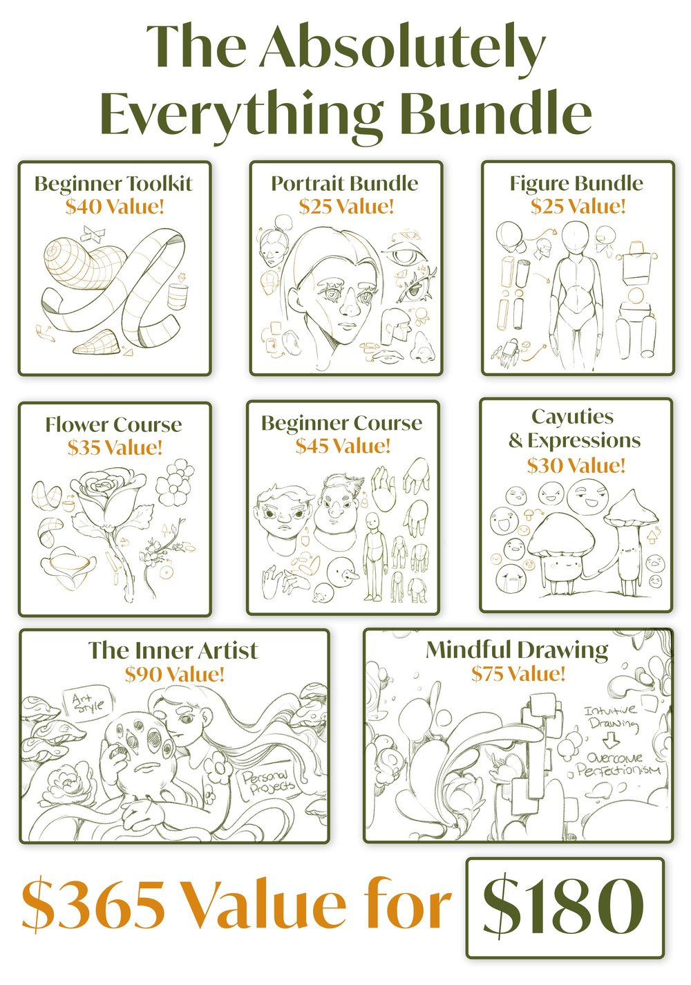 How to Draw for Beginners: Step by Step Exercises & Free PDF Worksheet ...