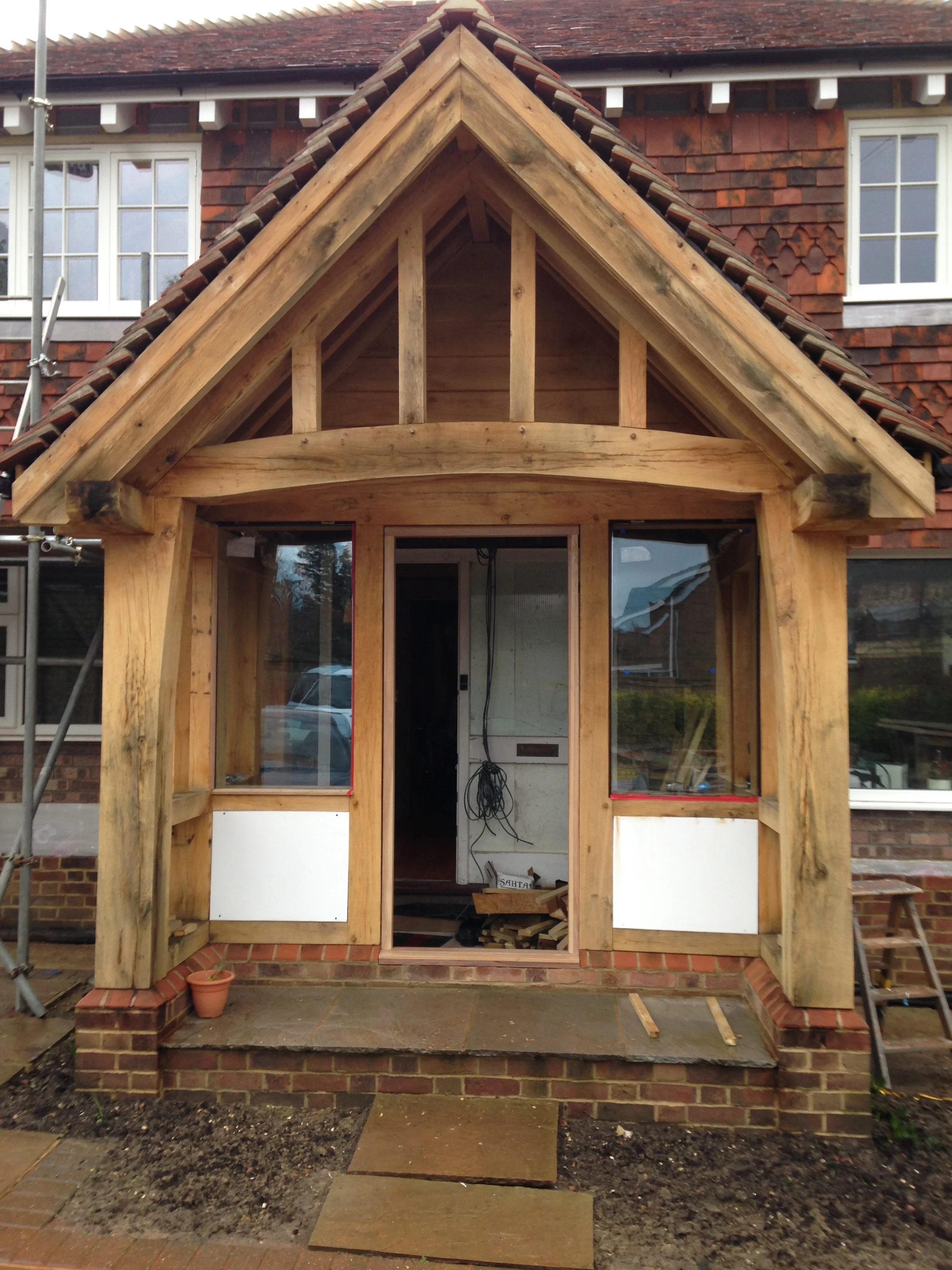 GLAZED PORCHES — TIMBER FRAME PORCHES