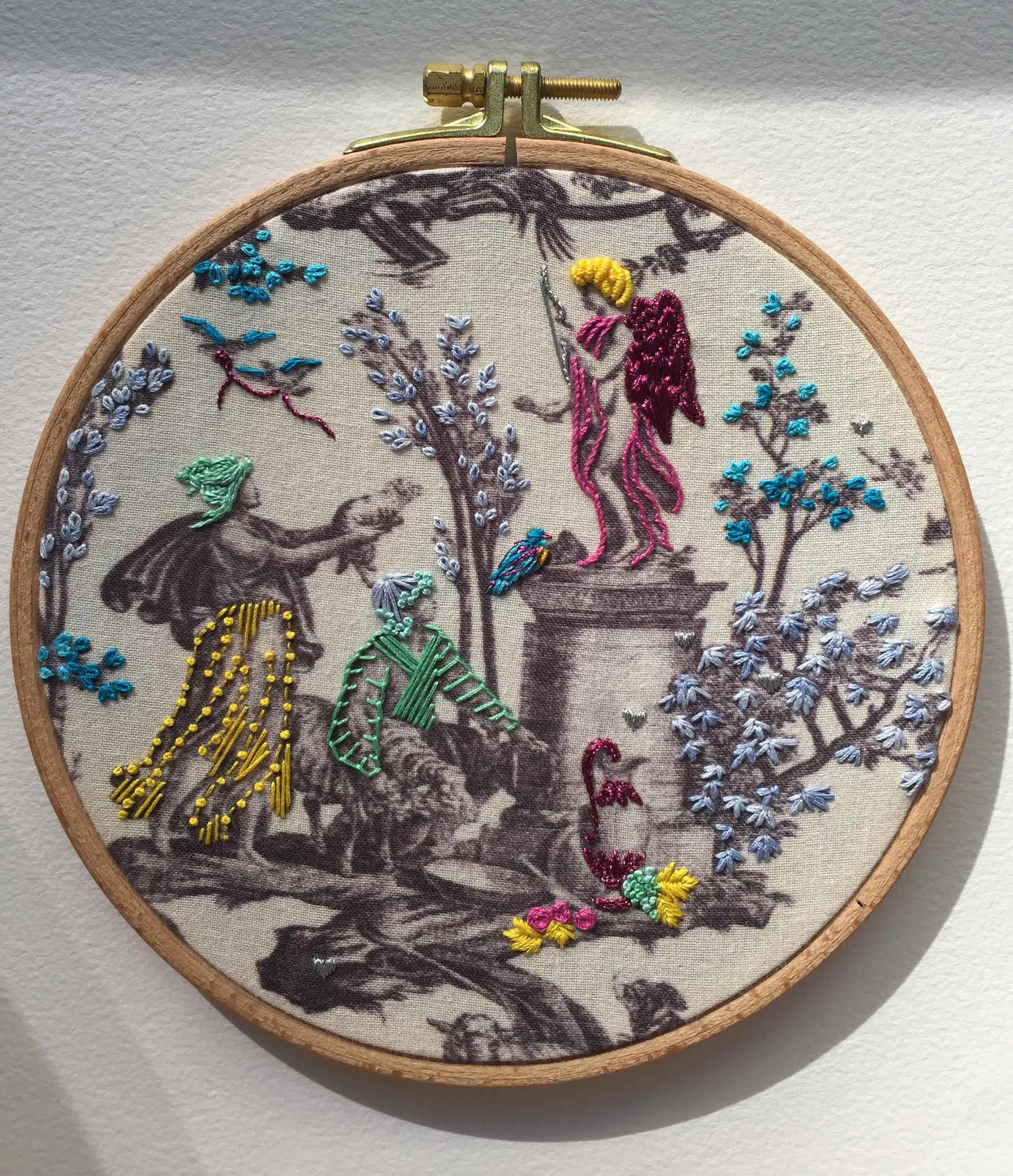 Original Hand Embroidery | Series - Alana Clohessy Irish Visual Artist