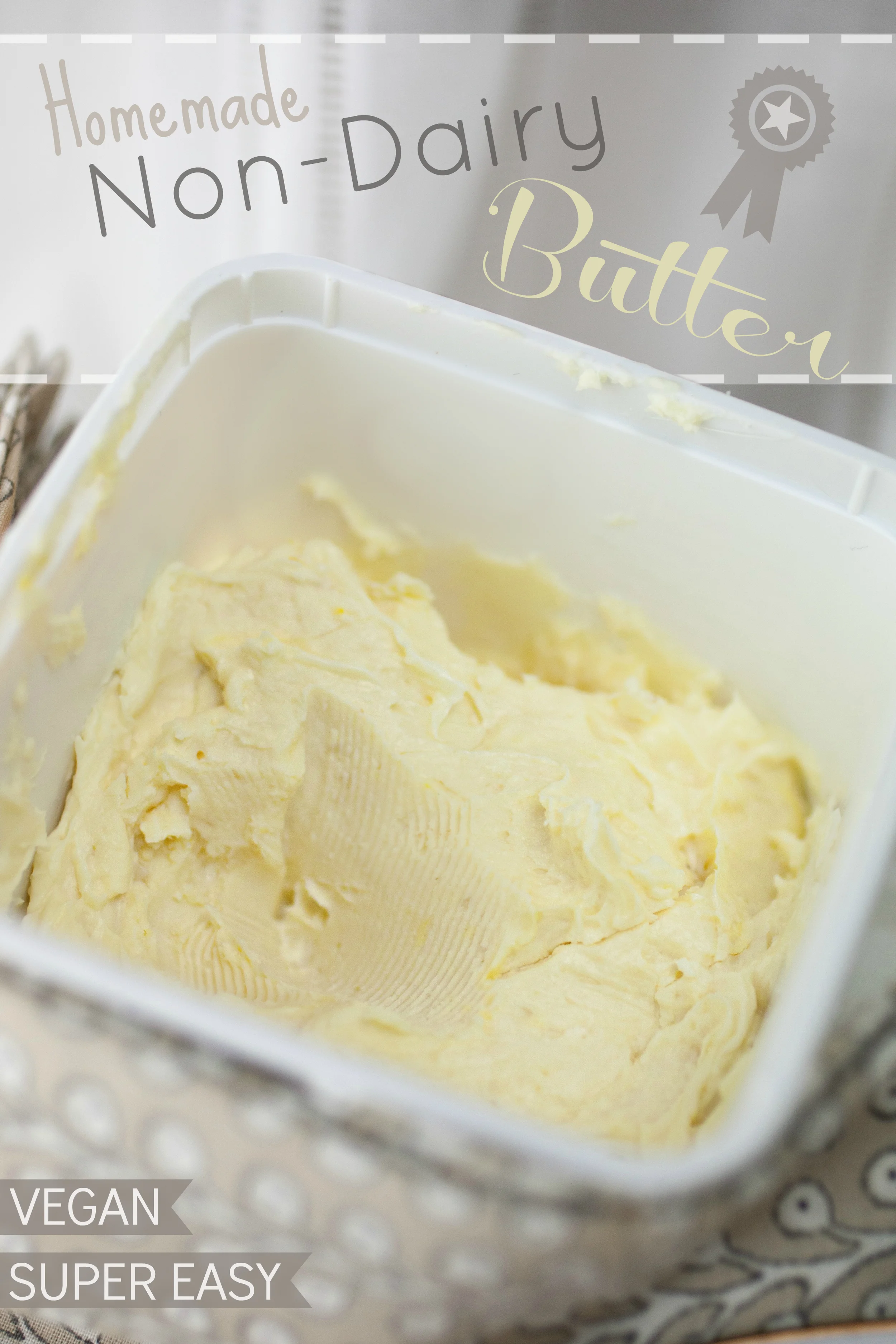 Homemade Vegan Butter — Produce On Parade