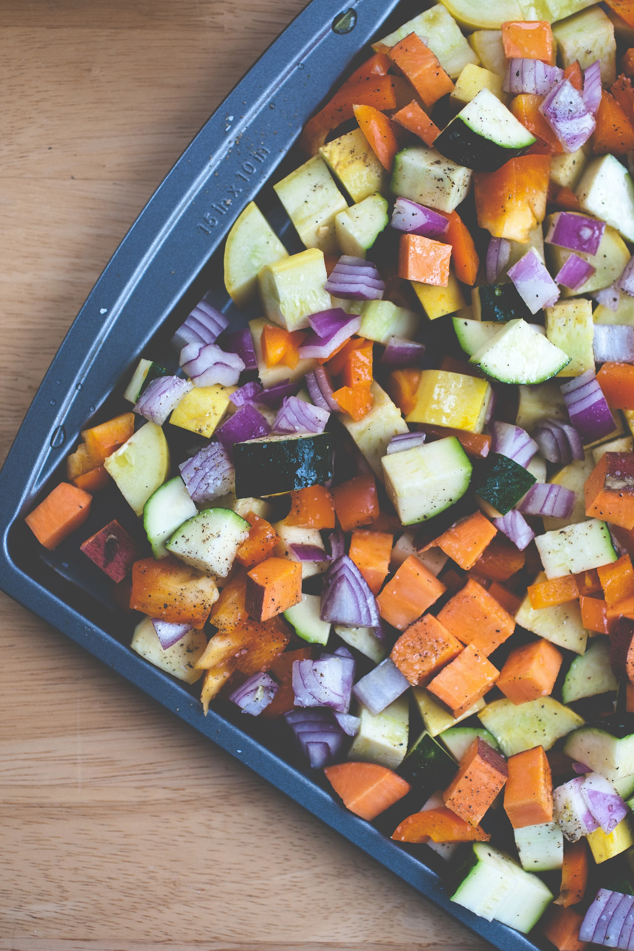 Cheesy Polenta with Roasted Vegetables — Produce On Parade