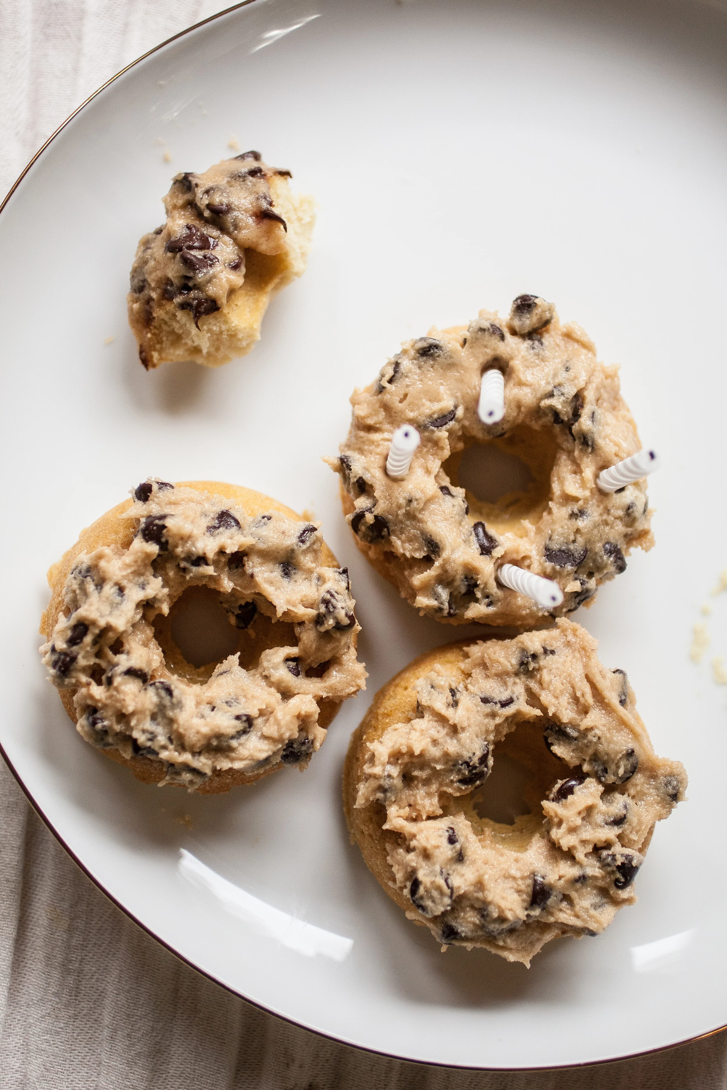Cookie Dough Doughnuts — Produce On Parade