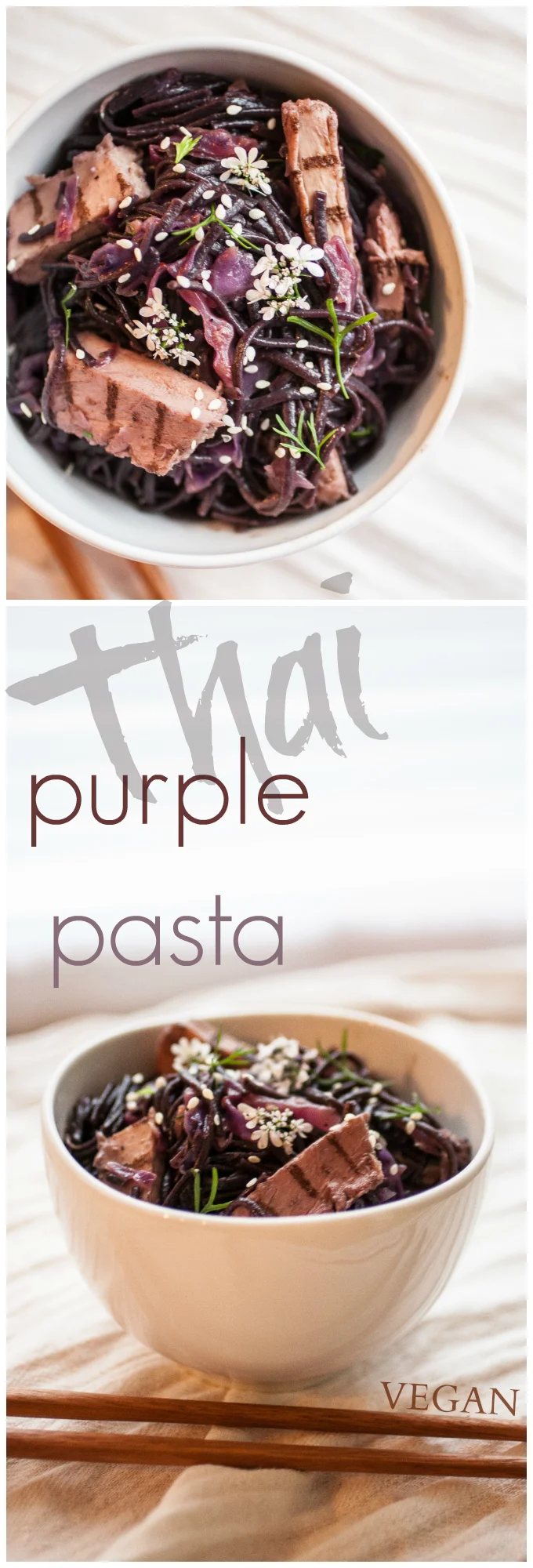 Thai Purple Pasta — Produce On Parade