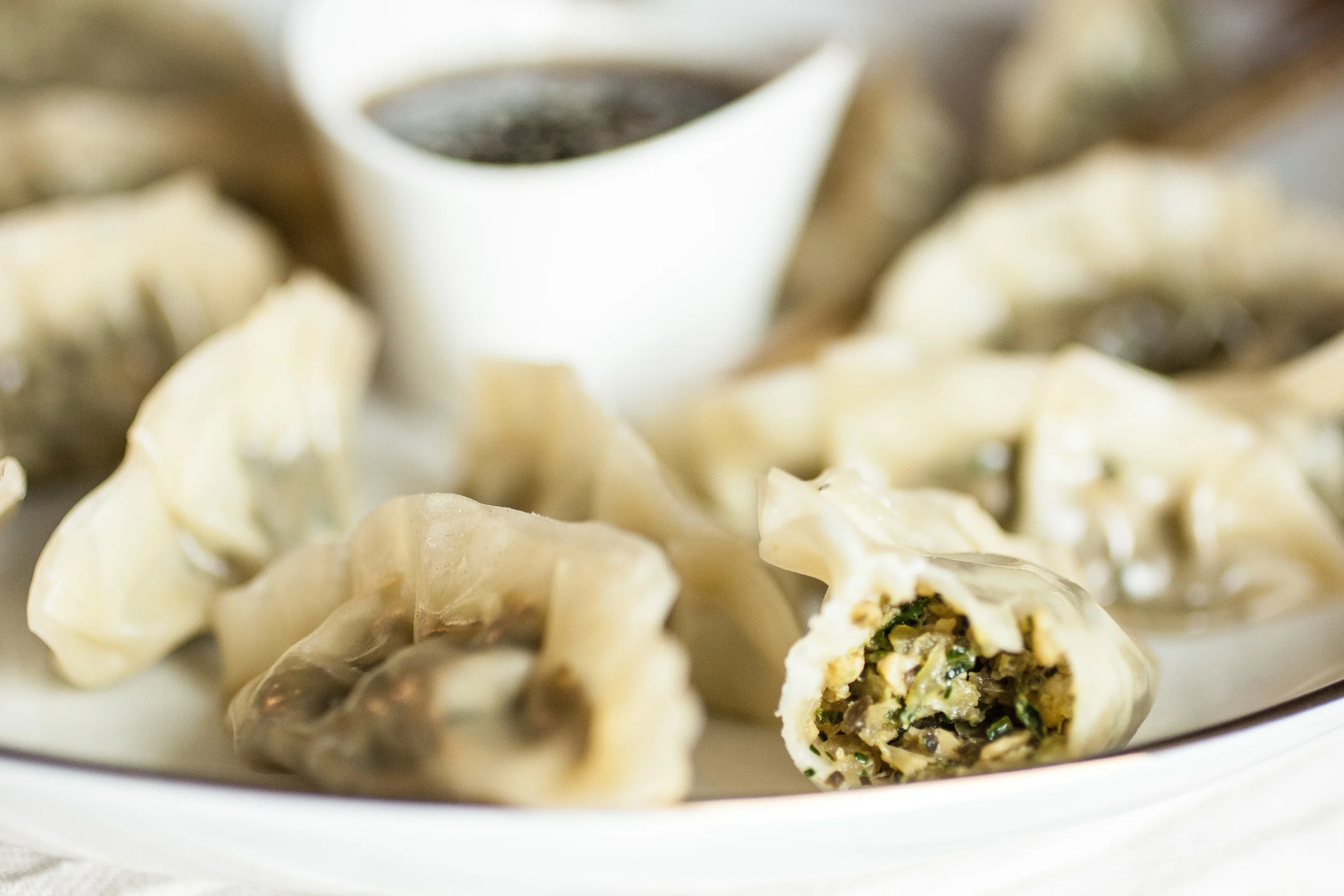 Tempeh & Kale Steamed Gyoza — Produce On Parade