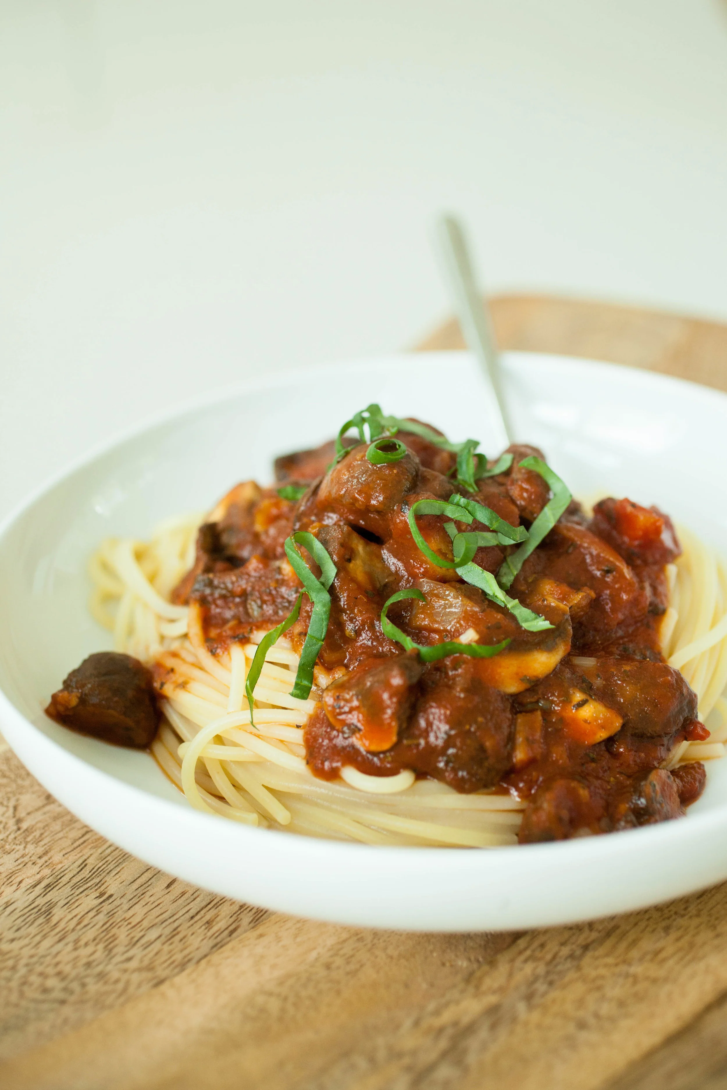 Easy Mushroom Spaghetti — Produce On Parade