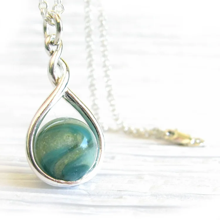 Locked in Art Glass Cremation Ash Infused Jewelry and Beads — How we ...