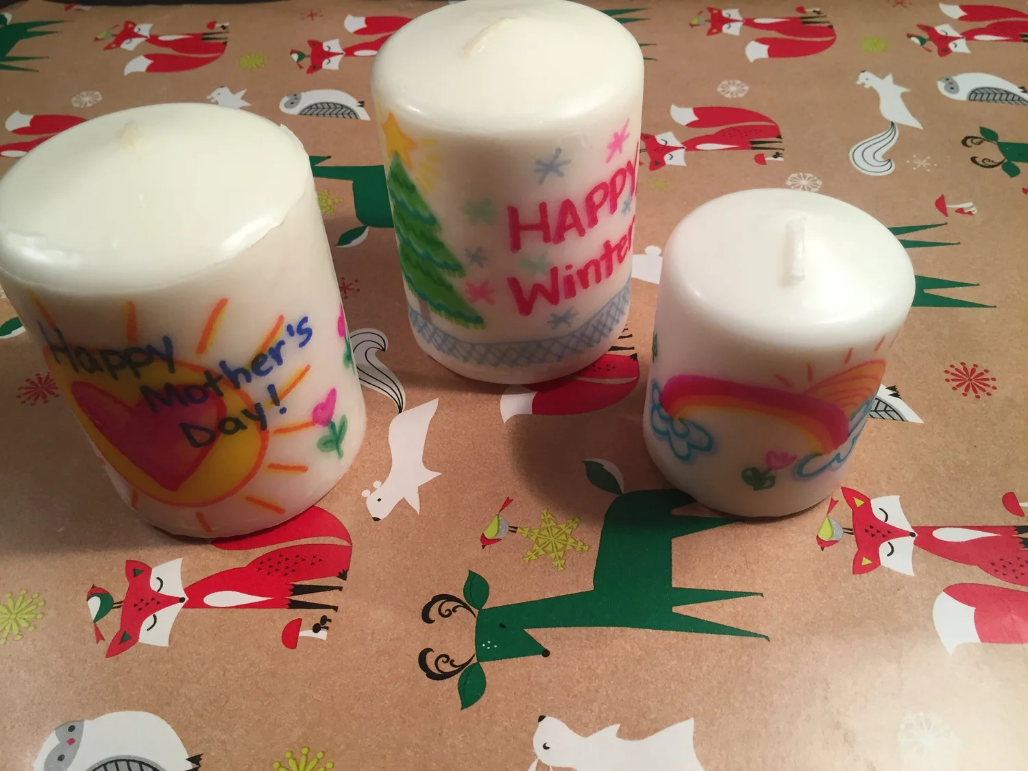 Let's Craft with ARTifact: Candle Decorating — Ronnie's Awesome List