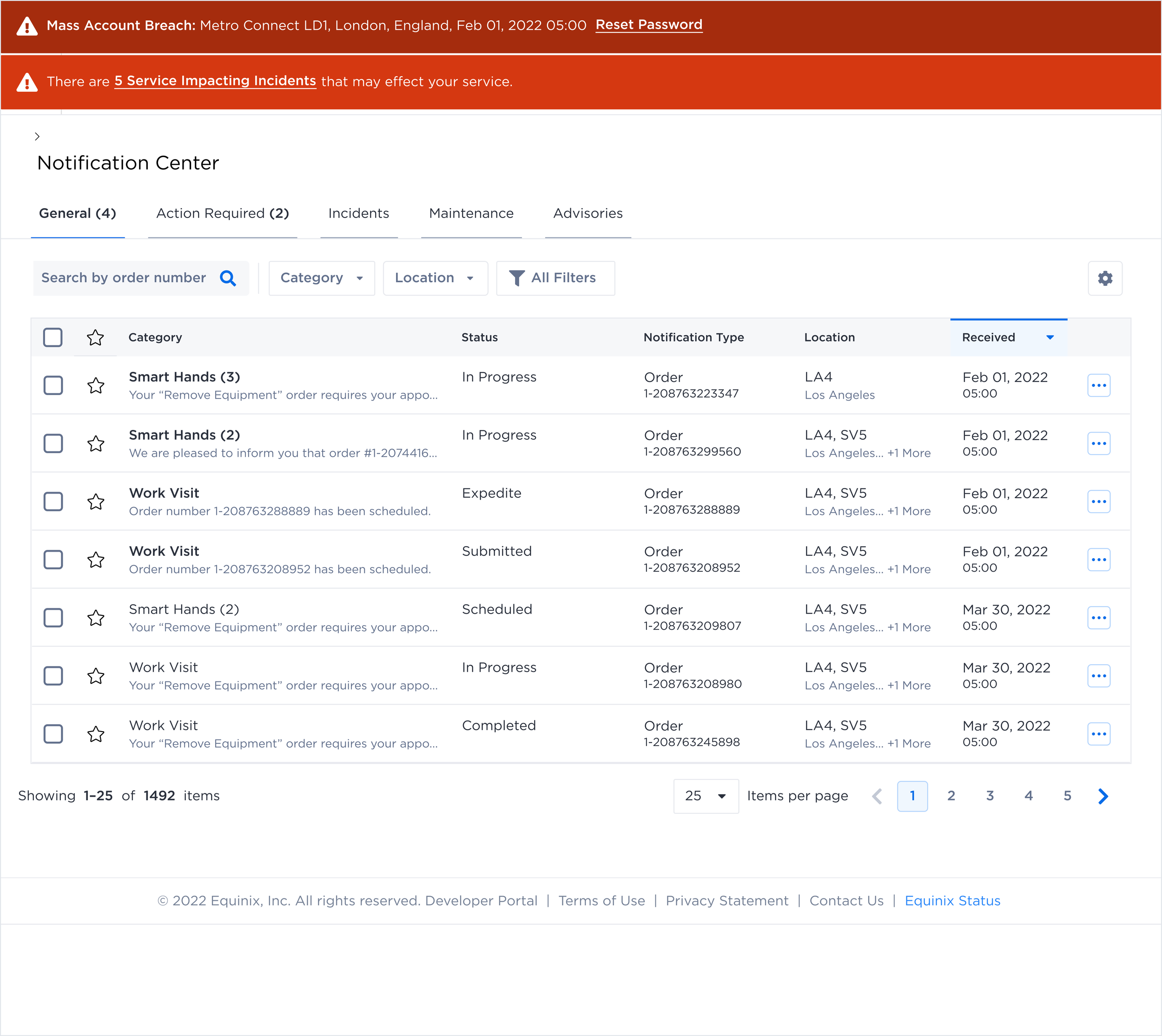 Equinix Quick Tasks: Notifications — Jenny Kim