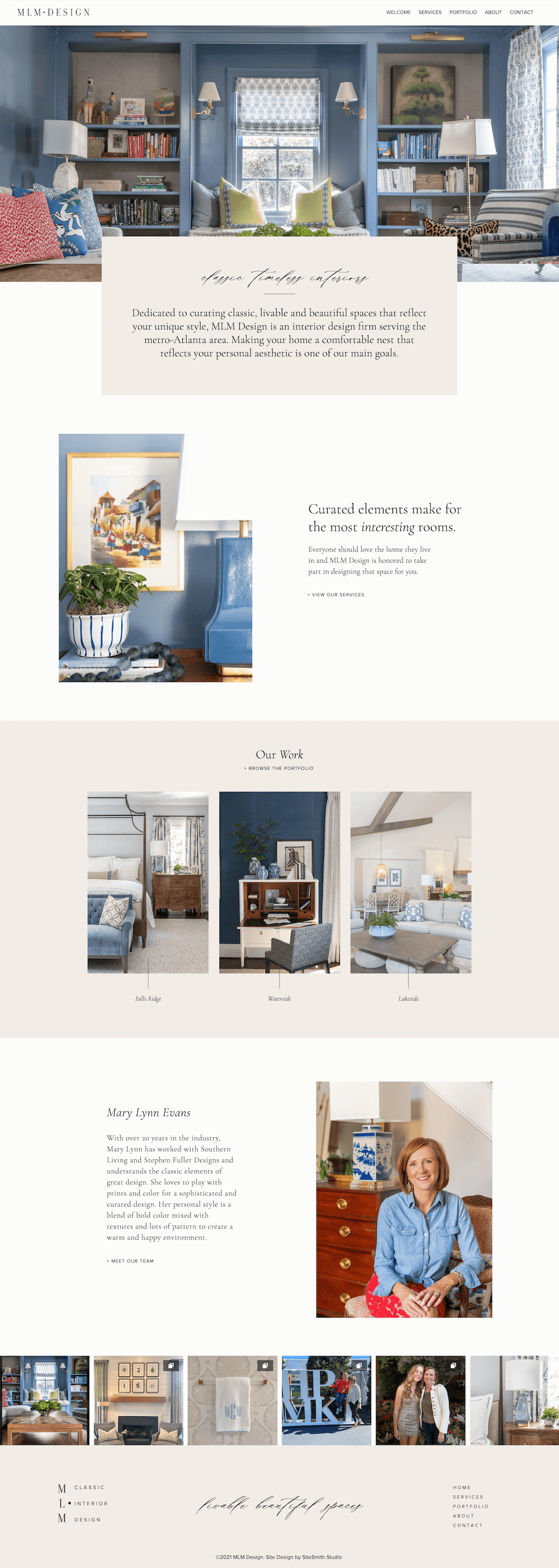 MLM Design: A Wix Site — SiteSmith Studio | Squarespace, Wix, Wordpress ...