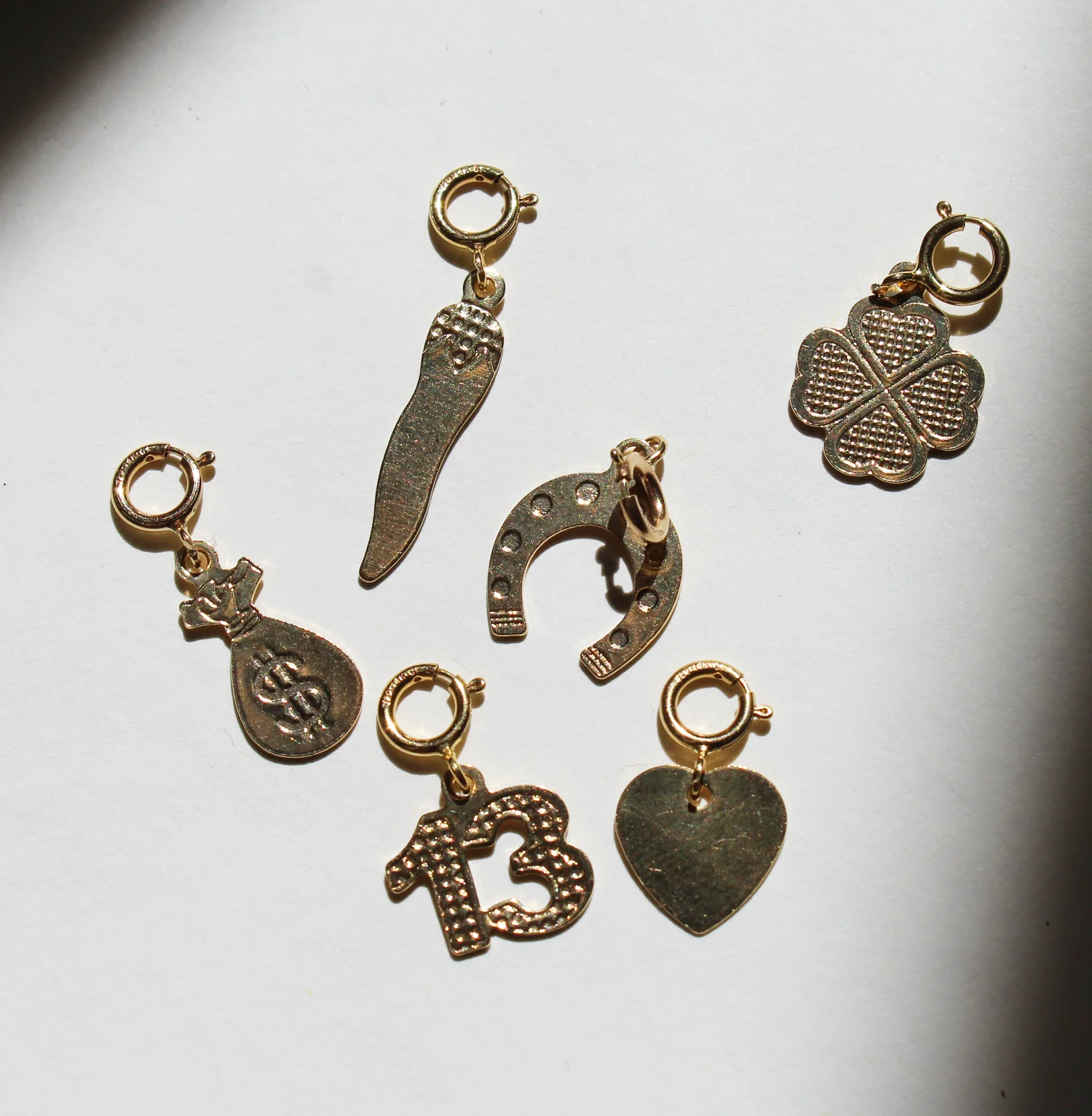 Gold Charms For Charm Bracelets