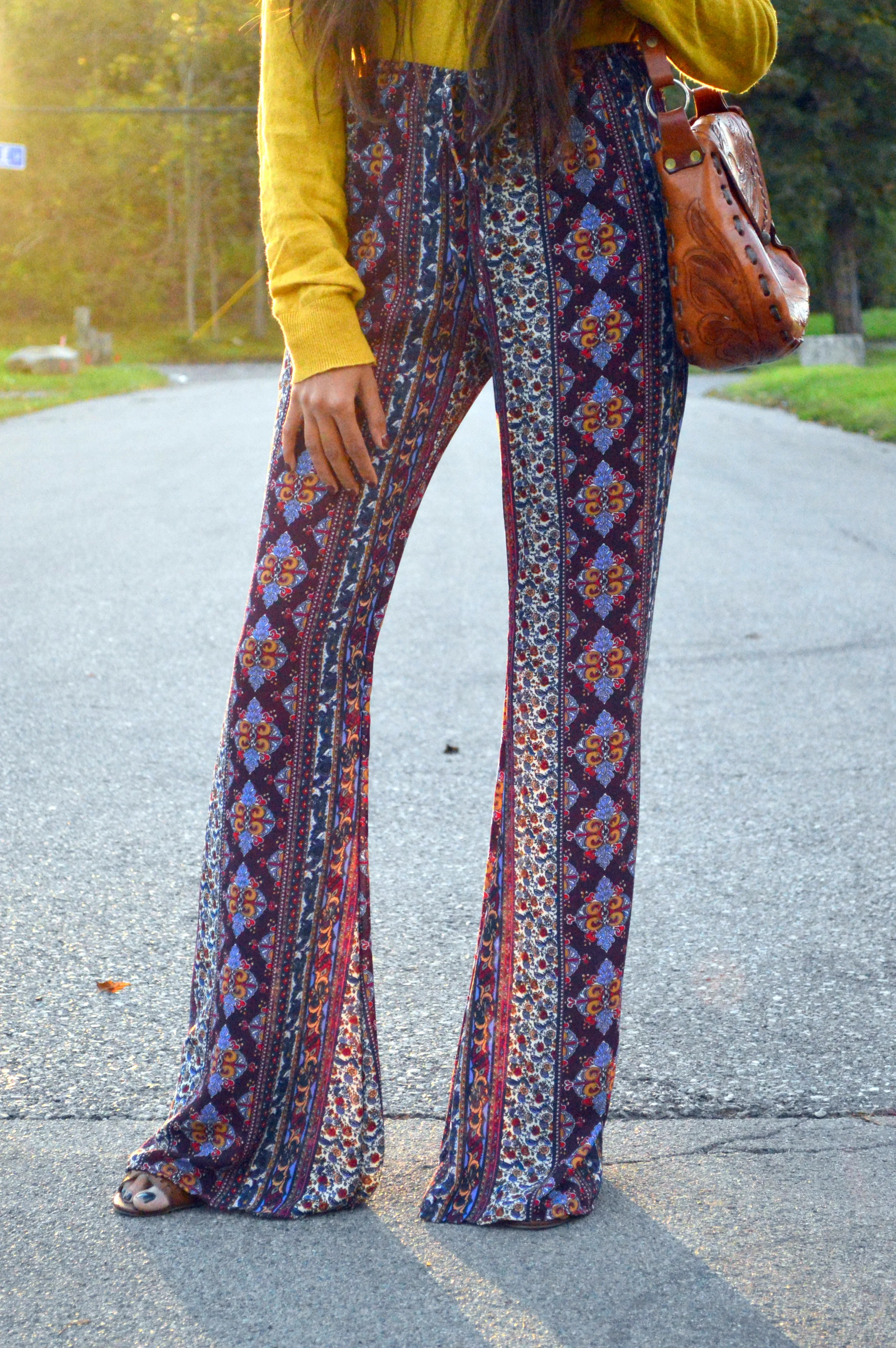 Printed Flares — Miss Minus Sized