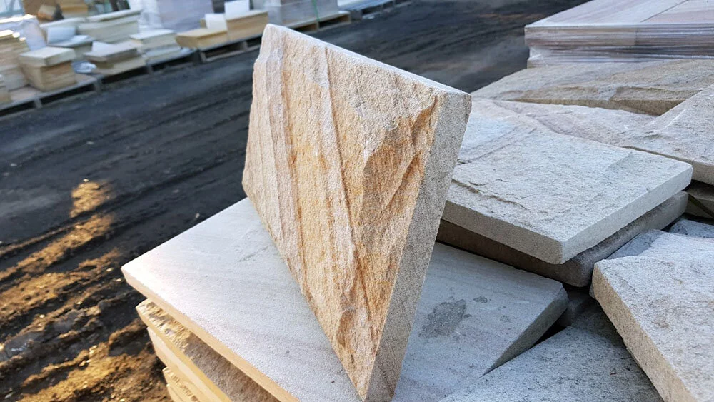 Sandstone Solid Walling, Veneers, Facades & Sandstone Capping Supplies
