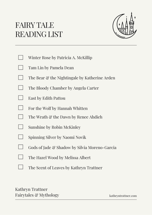 Fairy Tale Checklist — KATHRYN TRATTNER