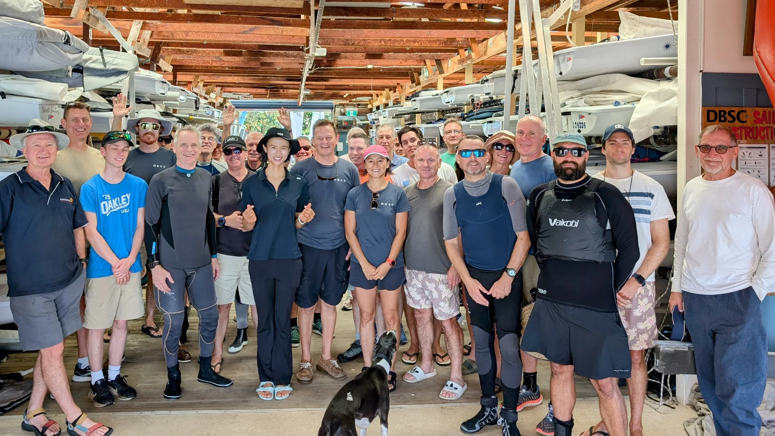 Olympic Gold Medalist - Lily Xu - visits DBSC — Double Bay Sailing Club