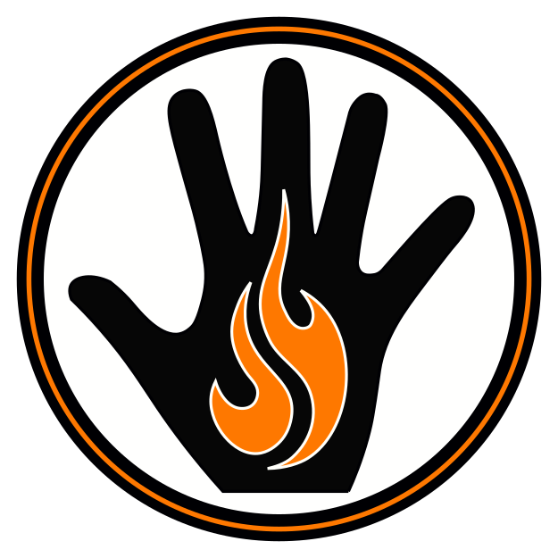 Catching Fire Hand Symbol