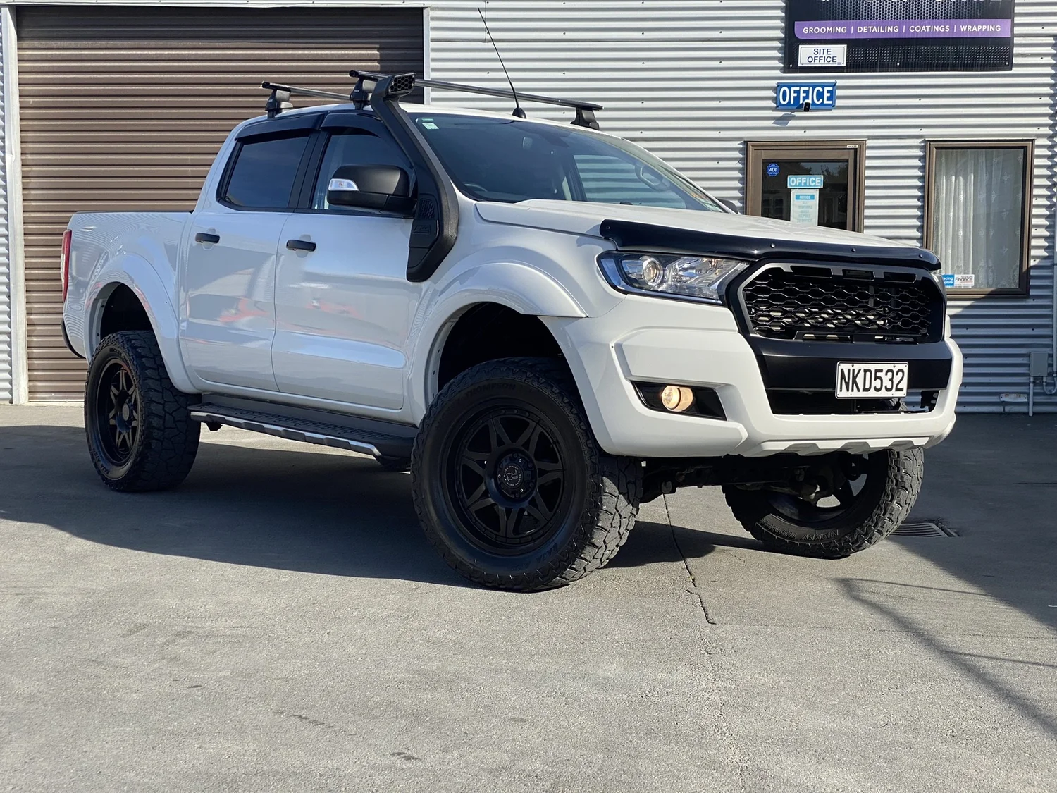 Ford Ranger Wildtrak Black Rims
