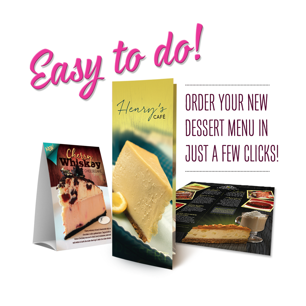 Make A Menu — WOW! Factor Desserts
