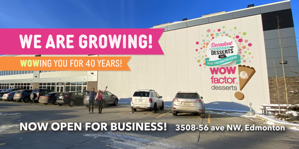 New! Retail — WOW! Factor Desserts