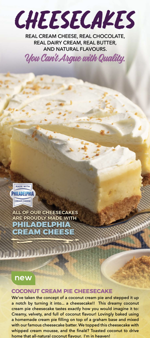 New! Retail — WOW! Factor Desserts