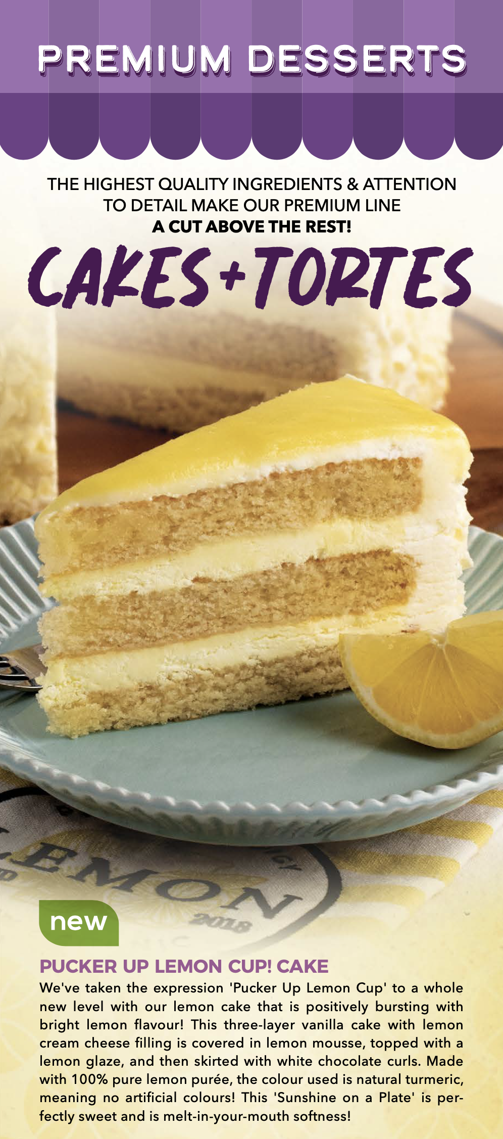 New! Retail — WOW! Factor Desserts