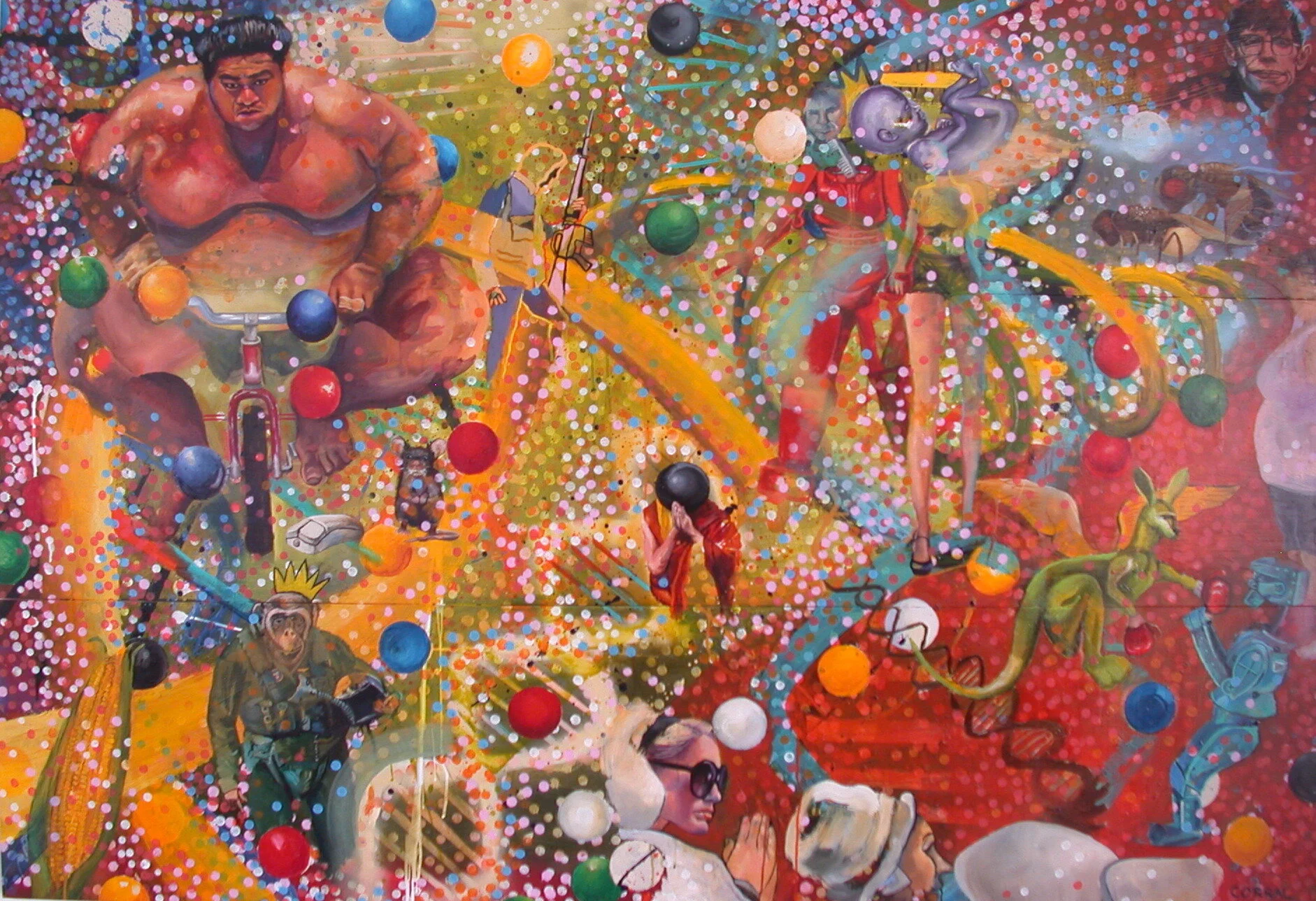 GUMBALL GENETICS - INSTALLABLE MURAL — loving anvil jewelry