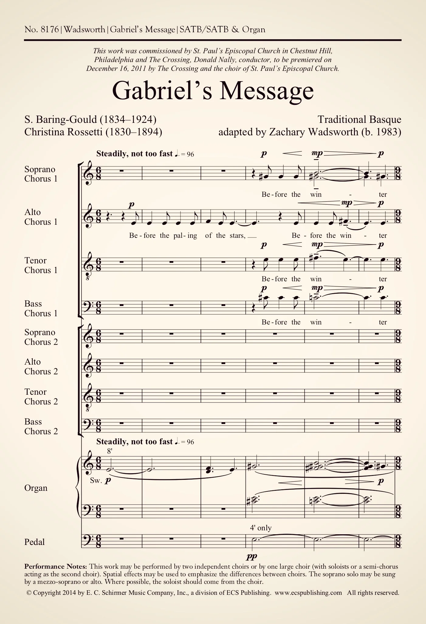 Gabriel's Message — Zachary Wadsworth