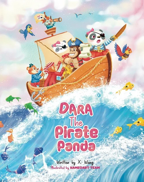 Spotlight: Dara the Pirate Panda by X. Wang — What Is That Book About