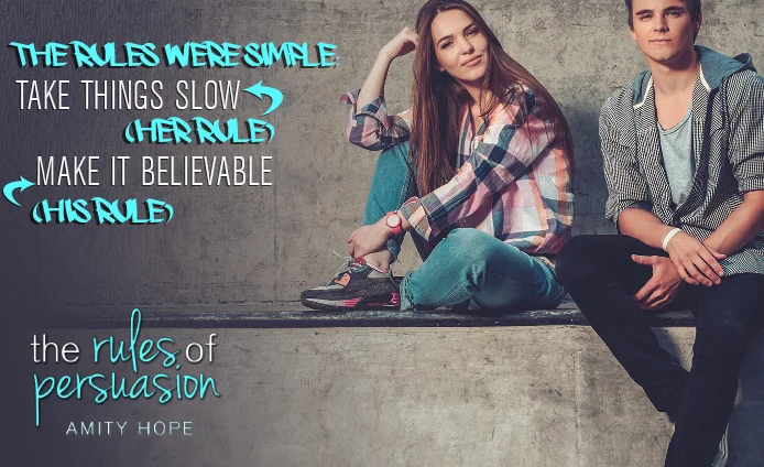 Spotlight: The Rules of Persuasion by Amity Hope — What Is That Book About
