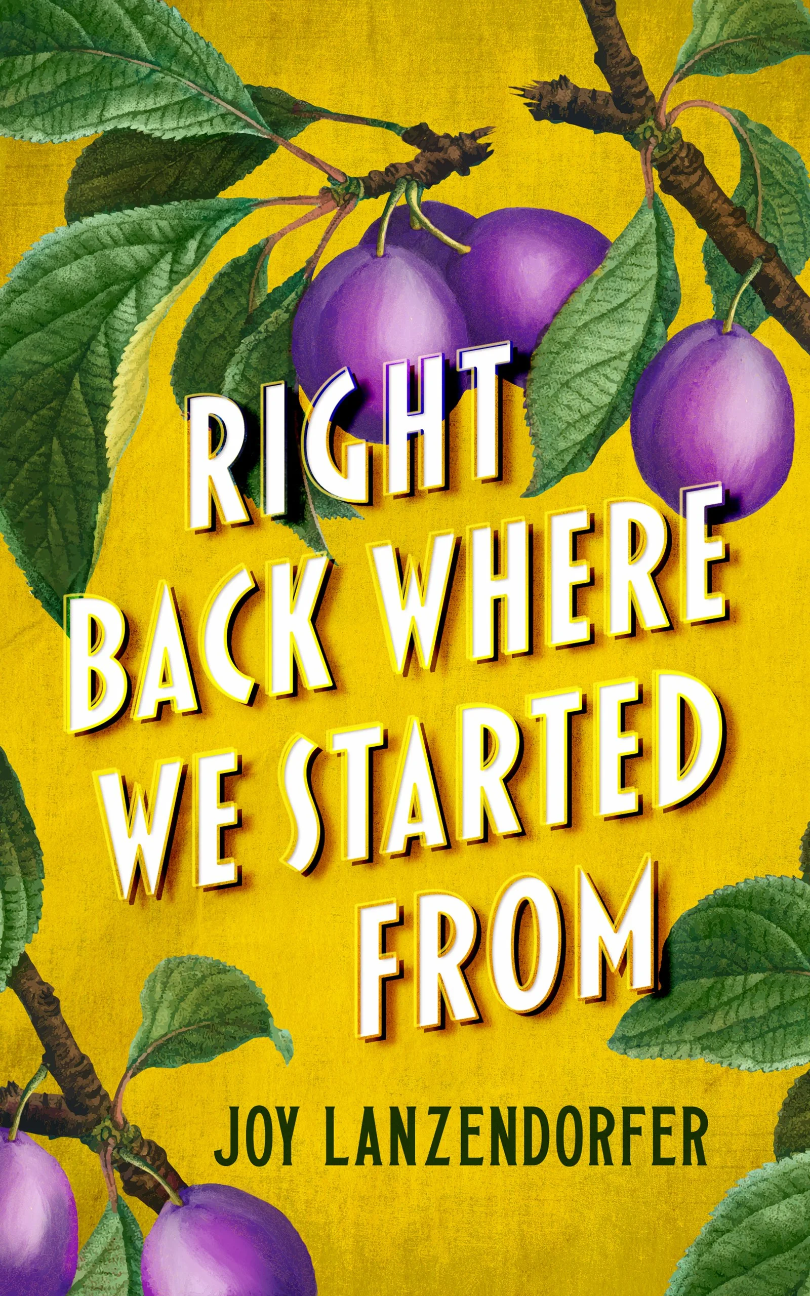 Spotlight: Right Back Where We Started From by Joy Lanzendorfer — What ...