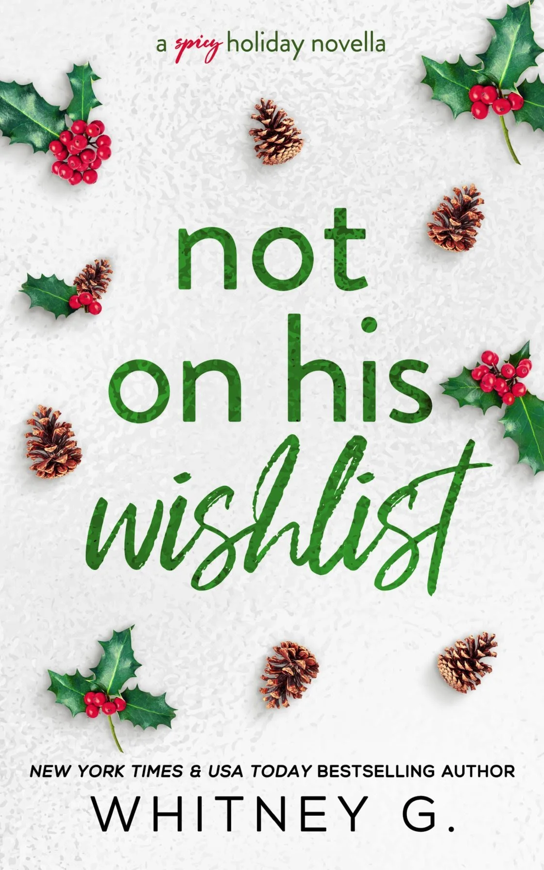 Spotlight: Not On His Wish List by Whitney G. — What Is That Book About