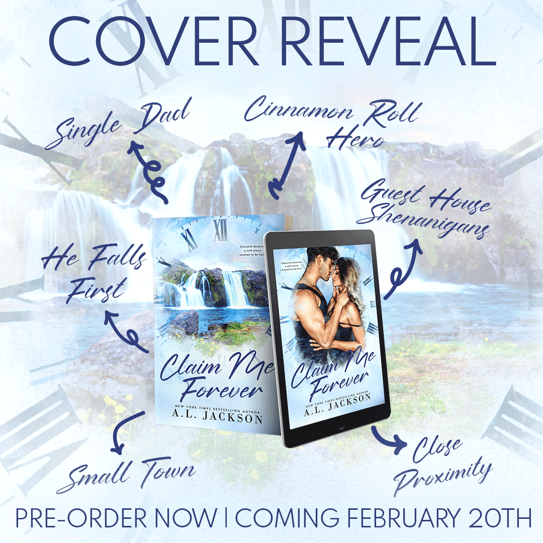 Cover Reveal: Claim Me Forever by A.L. Jackson — What Is That Book About