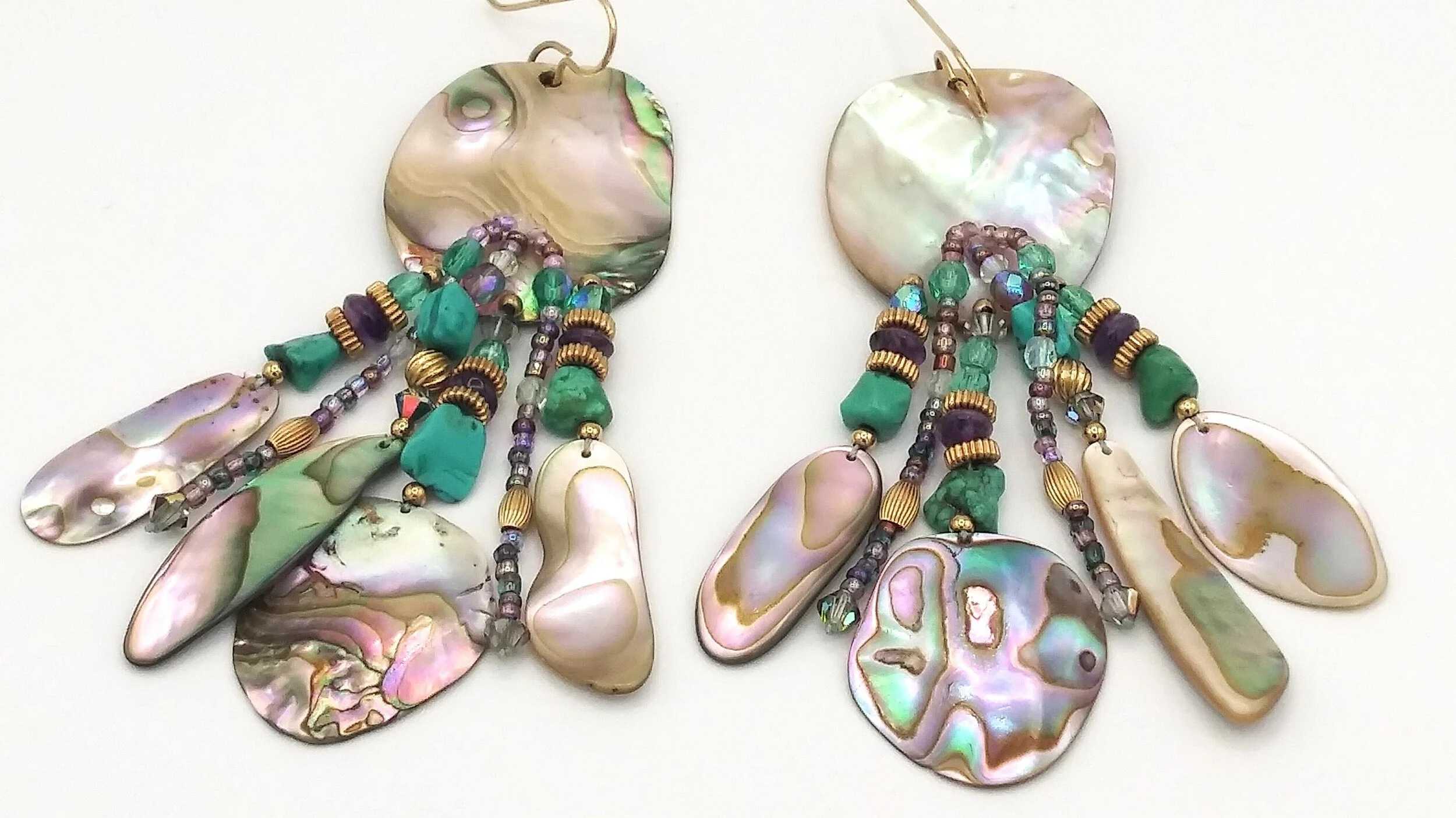 Abalone Earrings — Abalone Allure Jewelry