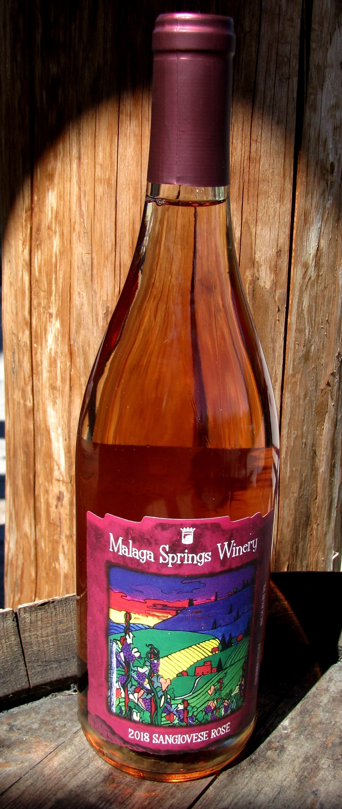 Sangiovese Rosé 2016 — Malaga Springs Winery