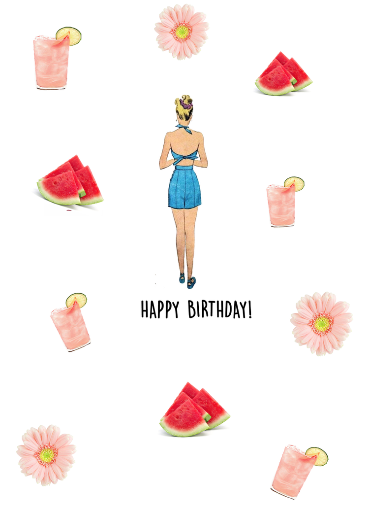 Happy Birthday Watermelon