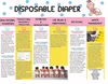 Disposable Diapers — Design Life-Cycle