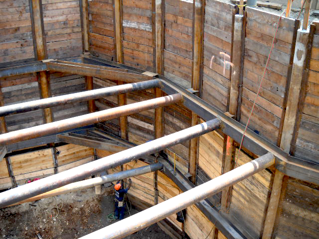 Waler Beam Shoring - The Best Picture Of Beam