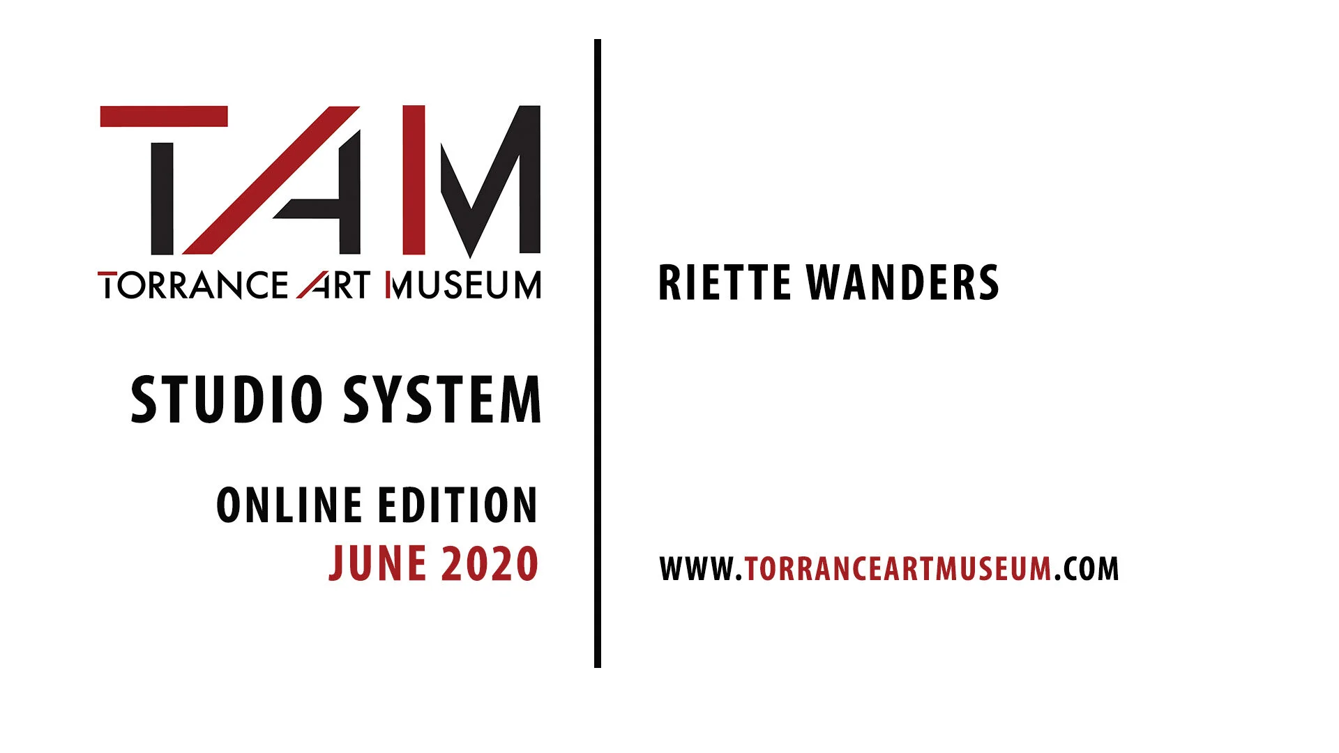 Studio System 2020 — Torrance Art Museum