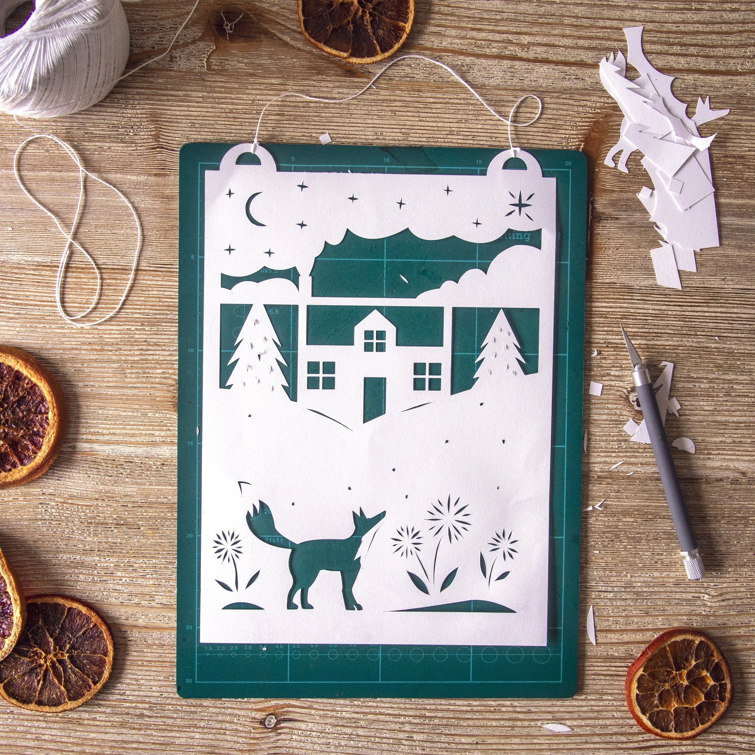 Paper art and illustration