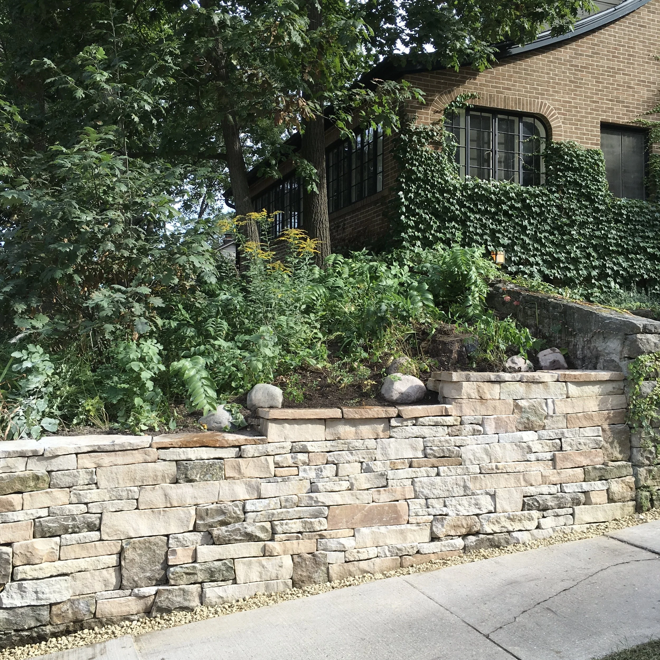 Retaining Wall Gallery — Aspen Garden & Landscape