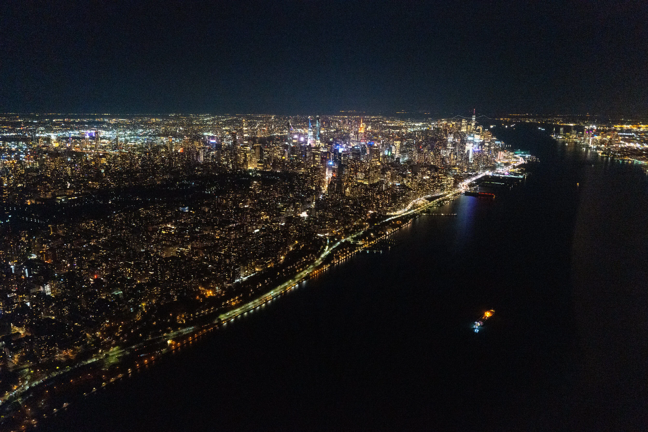 NYC Skyline at Night — Aanarav Sareen
